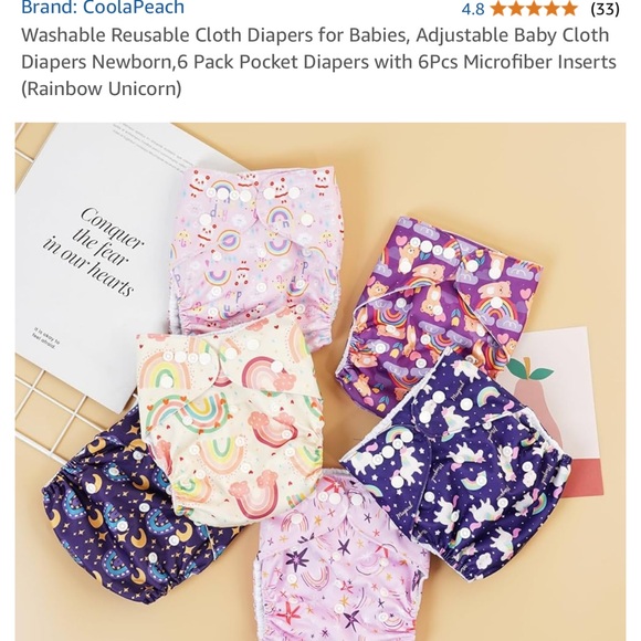 cool peach | Matching Sets | Nwt Cool Peach Rainbow Unicorn Cloth ...